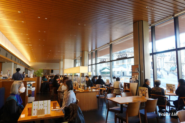 築地本願寺咖啡tsumugi x 18品項日式早餐 - 跟著小V吃喝玩樂